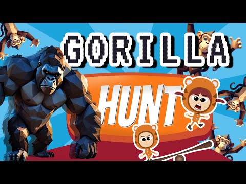 GOING ON A MONSTER HUNT | STEVE AND MEG MEET A GORILLA | CARTOON STORY