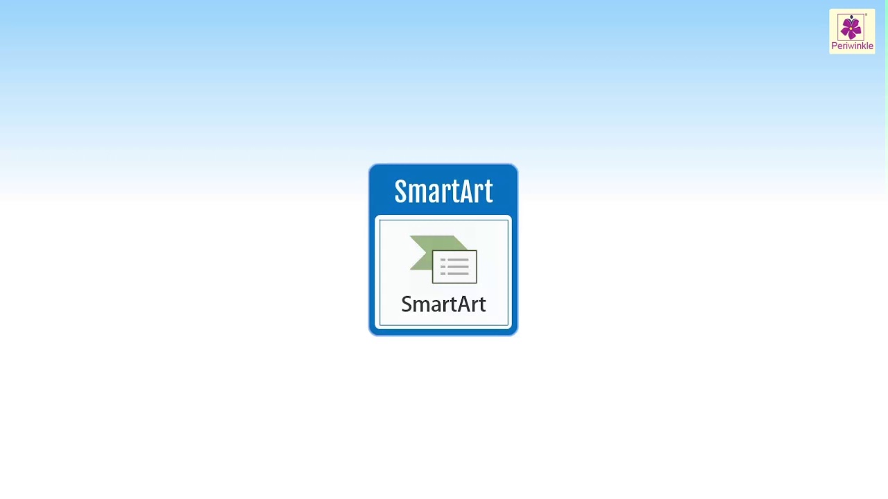 Adding SmartArt | Computer Training | Periwinkle