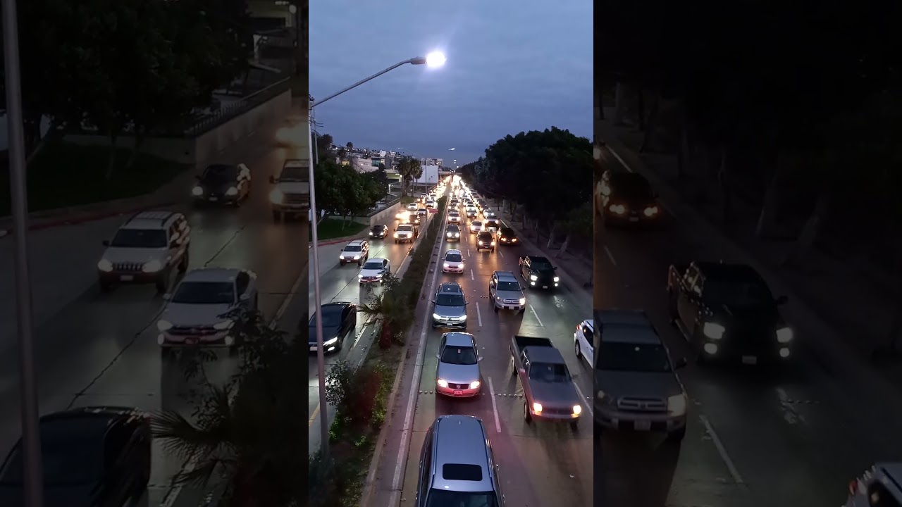 Tráfico de Tijuana - Baja California, México