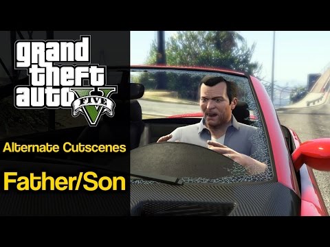 GTA 5 Father/Son Alternate Cutscenes