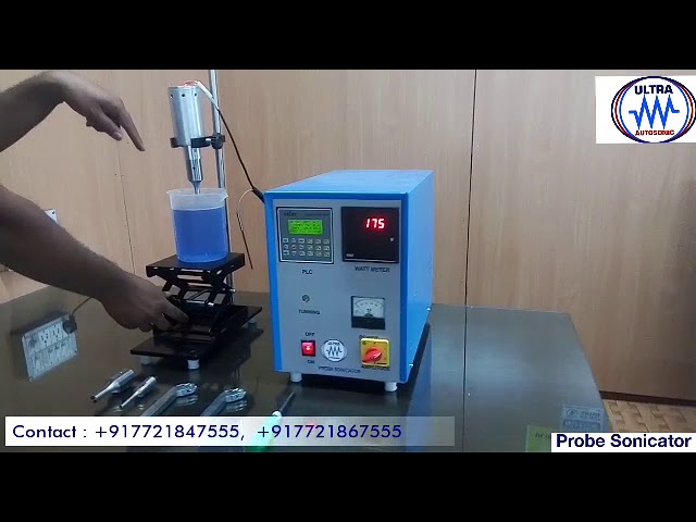 High Volume Probe Sonicator - Ultrasonic Probe Sonicator Manufacturer ...