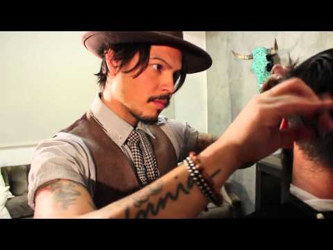 The Bearded Gentleman Haircut and Style featuring Joel Alexander