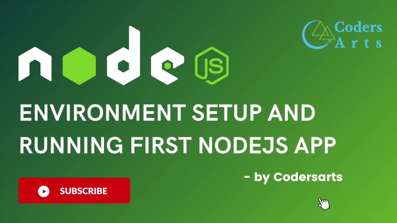 Environment Setup and Running First Nodejs - 02  | Node.js Tutorial for Beginners