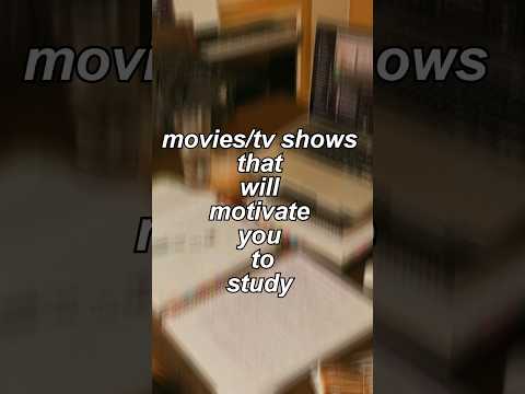 movies/tv shows that will motivate you to studyβ¨π #study #movies #motivation #aesthetic