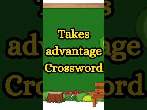 Takes advantage of NYT Crossword Clue Answer #nytmini #nytminianswers #braingames #crossword