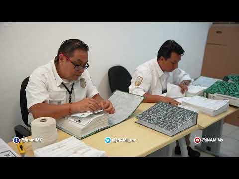 Recorrido del Comisionado del INM en instalaciones del archivo migratorio.