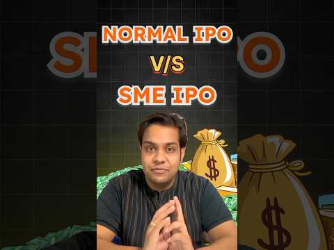 Normal IPO vs SME IPO #sharemarket