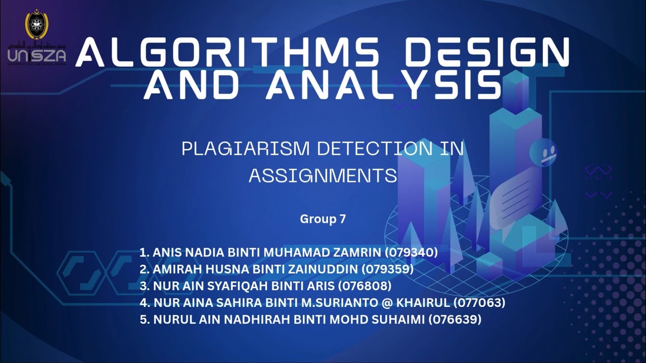 CSF20203: Algorithm Design and  Analysis (Plagiarism Detection in Assignments)