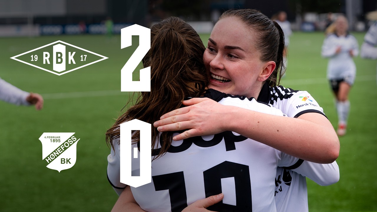 Årets første seier | Rosenborg 2-0 Hønefoss