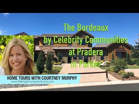 New Homes in Parker Colorado - Bordeaux Model by Celebrity Communities at Pradera