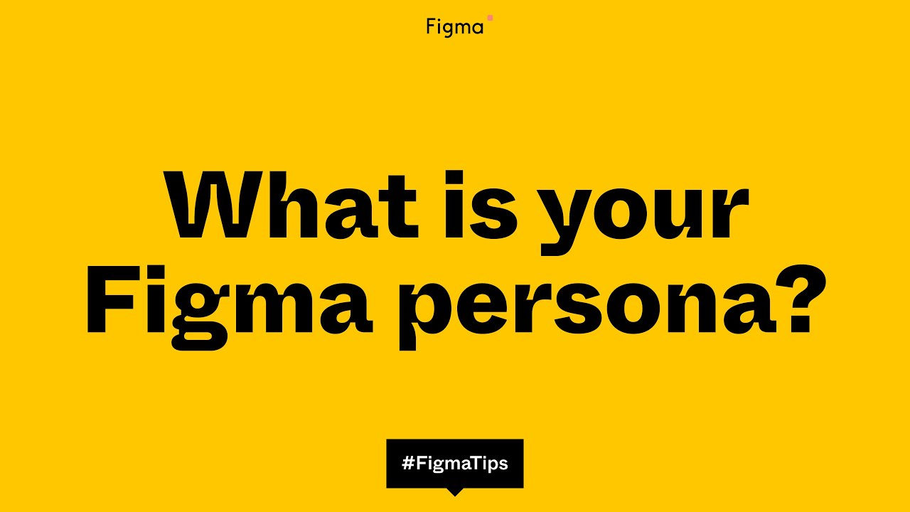 Figma Personas widget