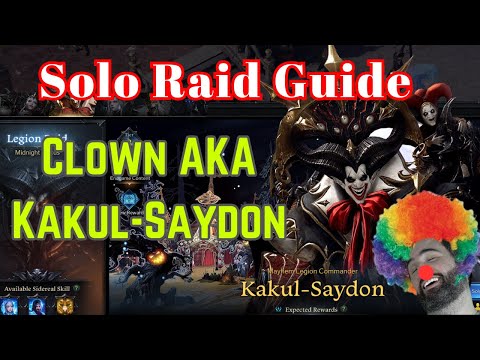Solo Raid Guide: Kaukul-Saydon AKA Clown