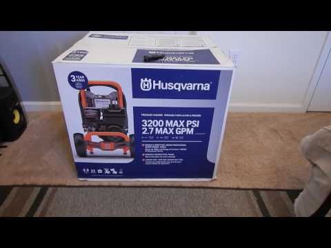 Husqvarna 3200psi.2.7gpm./Not a Unboxing.Shout Out Dan's Daily vlog