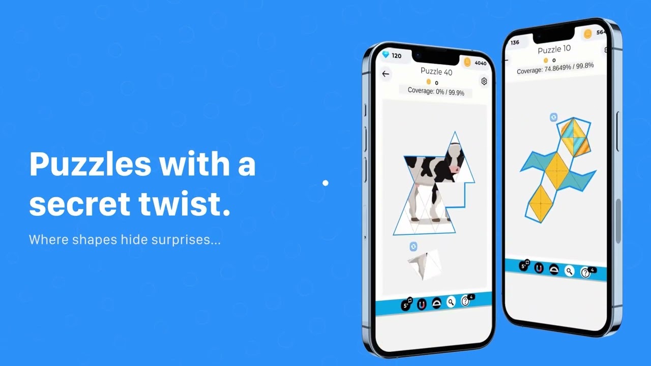 Polygon Mayhem Puzzle - fun, challenges, Polygon Puzzle #games #puzzle #gameplay #braingames