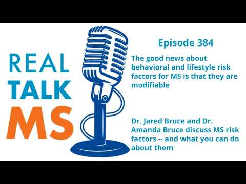 Episode 384: Behavioral & Lifestyle Risk Factors for MS with Dr. Jared Bruce and Dr. Amanda Bruce