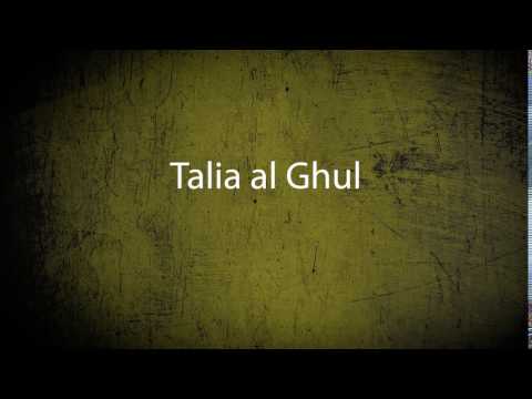 How to pronounce TALIA AL GHUL [ top 200 assassin and hitman in fiction]