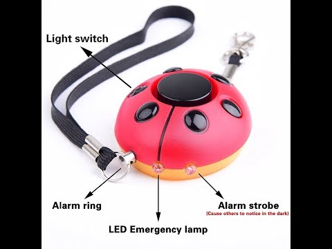 Emergency Personal Alarm Keychain