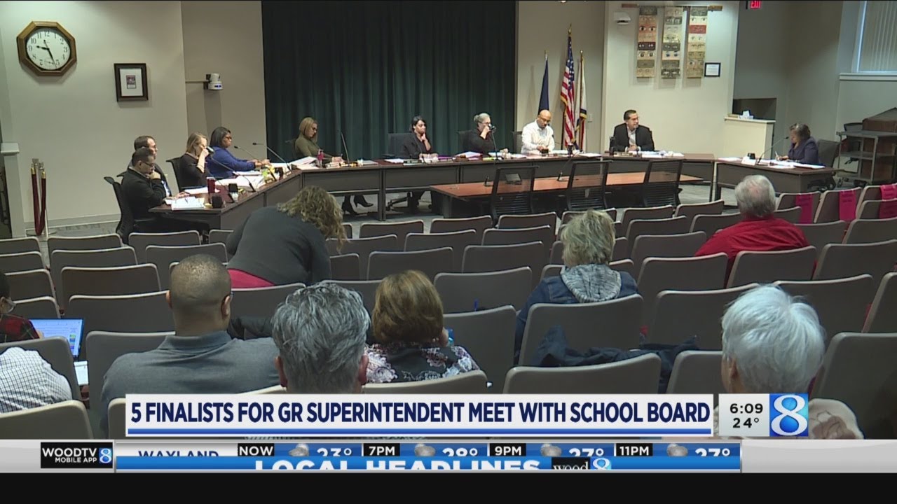 5 GRPS superintendent finalists meet with board