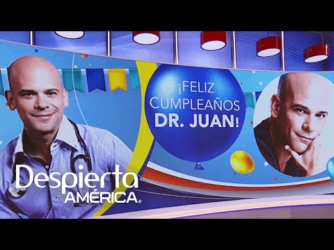 El Dr. Juan Rivera está de cumpleaños así lo celebramos en Despierta América