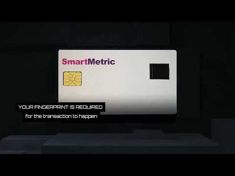 Worlds' most advanced next generation credit card with built inside the card fingerprint biometrics