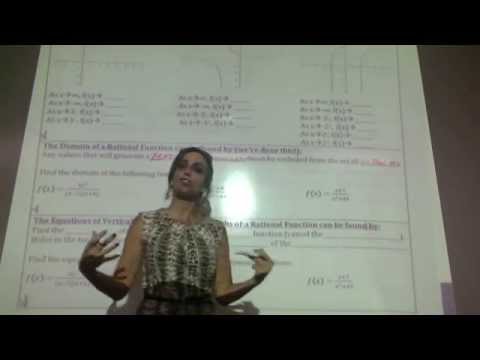 Rational FUNctions Domain, Vertical Asymptotes and Holes