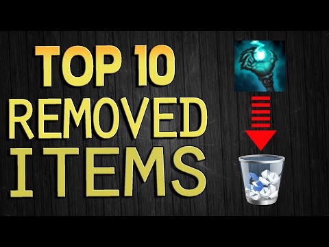 Top 10 Removed Items - League of Legends