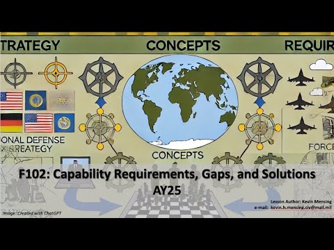 AY25 F102 Capability Requirements, Gaps, and Solutions