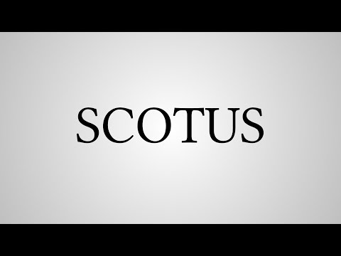 What Does "SCOTUS" Stand For?