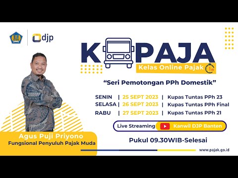 KOPAJA #2_Kupas Tuntas PPh Pasal 4 ayat (2) Final
