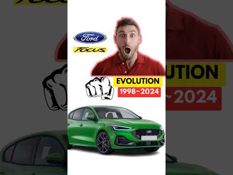 Evolution of Ford Focus #fordfocus