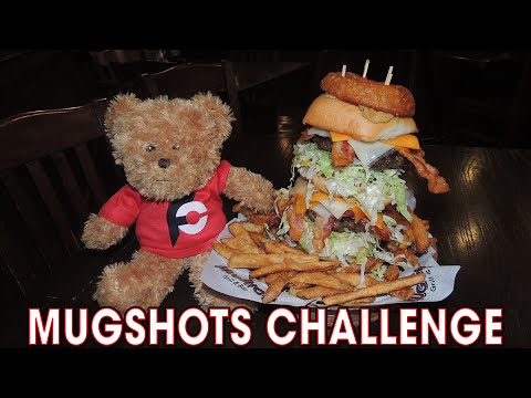 Triple MUGSHOT Burger Challenge at Mugshots Grill!!