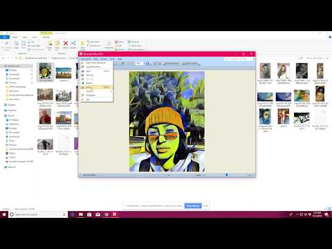 How to print an image out 5x7 or 4x6