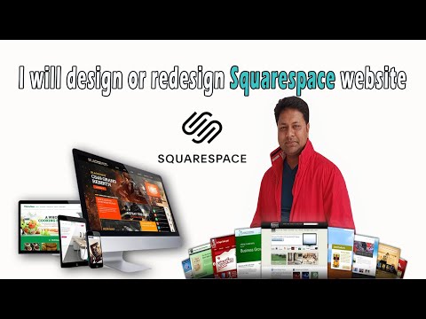 Squarespace website design and develop