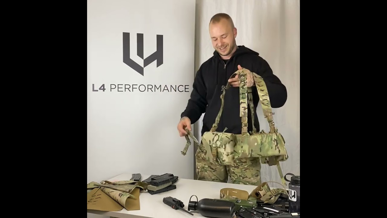 WCSIG Chest Rig overview - L4 Performance