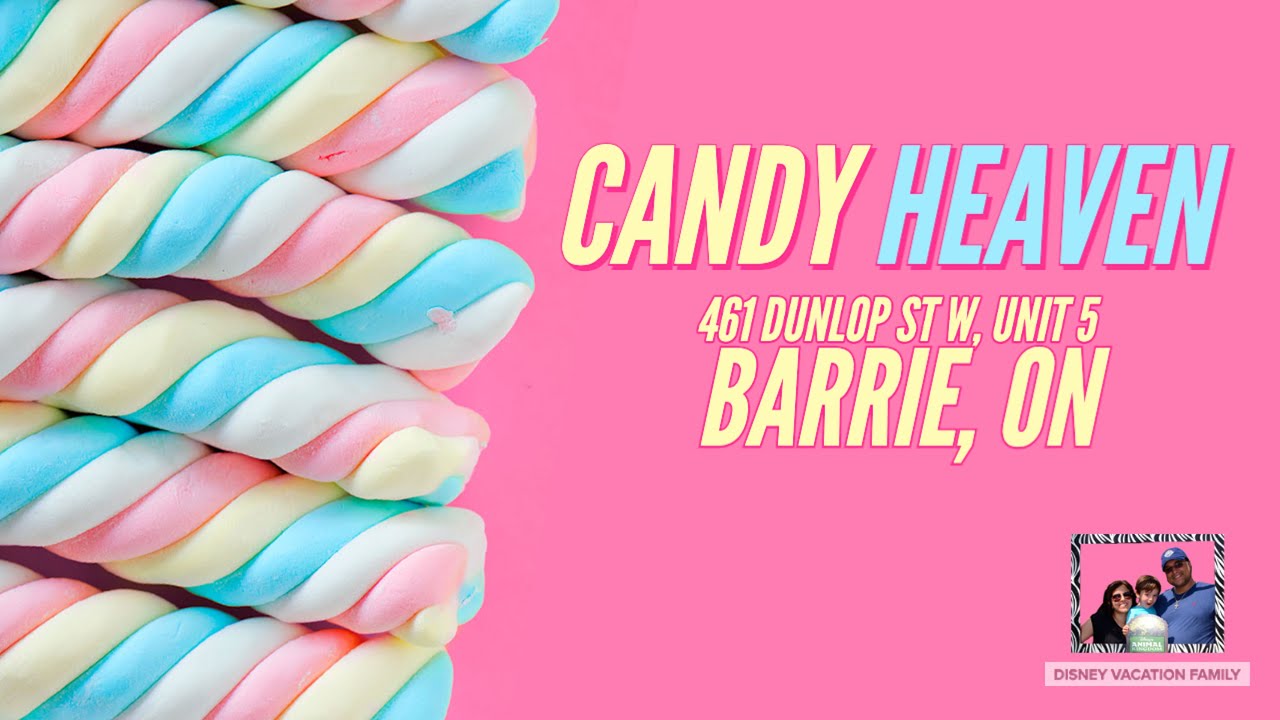 CANDY HEAVEN Exotic Snacks and Pop Shop in Barrie, Ontario, Canada