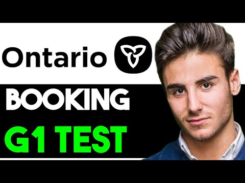 HOW TO BOOK A G1 TEST IN ONTARIO 2025! (FULL GUIDE)