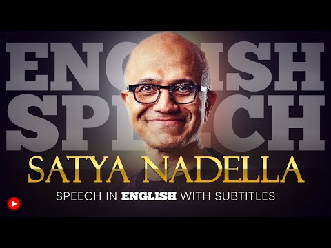 ENGLISH SPEECH | SATYA NADELLA: Importance of Education (English Subtitles)