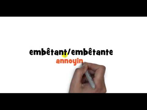 French Pronunciation # How to say annoying in French mp4 avi