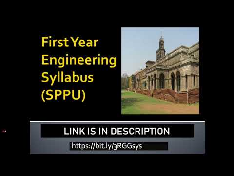 First Year Engineering Syllabus | SPPU 2019 Pattern