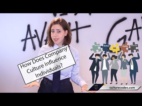 How does organisational culture influence individuals
