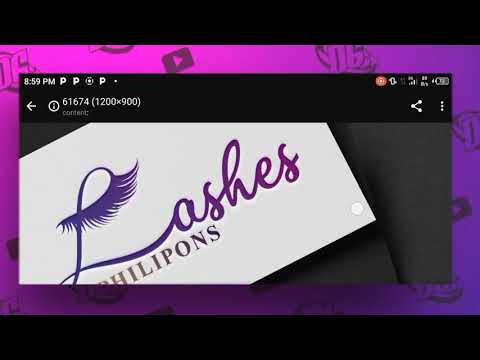 Logo Design : Makeup Artist Logo | Beauty Logo Design | How to Make Saloon Logo on Your Pixellab