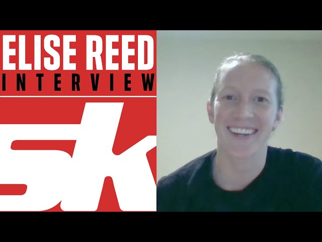 Watch: Elise Reed's left eye is completely shut after taking a heavy ...
