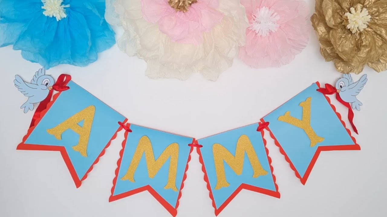 BANDERINES BLANCA NIEVES | Banner para cumpleaños