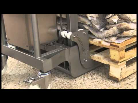Electromanueller Handstapler Maxi Load ULMA Inoxtruck - Sektor der Fischprodukte