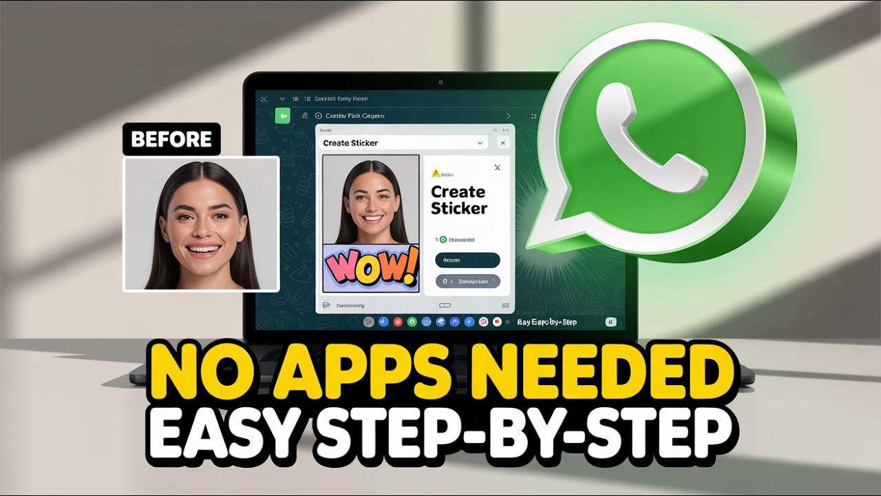 How to Create Custom WhatsApp Stickers on WhatsApp Web (Step-by-Step)