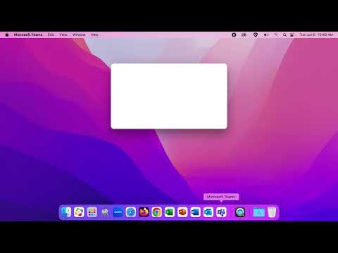 Microsoft Teams for Mac, First Use