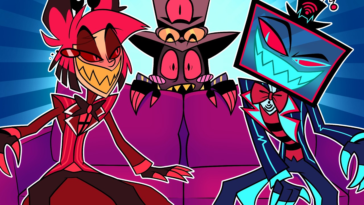 Vox and Alastor go to Therapy in Hazbin Hotel VRChat #radiostatic