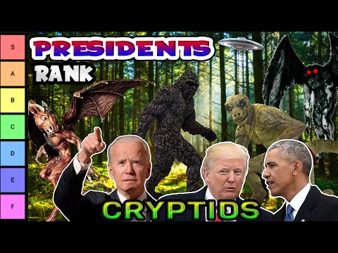 US Presidents make a Cryptid Tier List