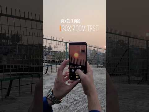 Google Pixel 7 Pro 30x Zoom Test! 🎥 Smooth or Shaky? #shorts #pixel7pro #shortvideo