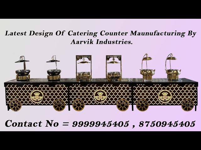 Catering Counter - Latest Design Of Stainless Steel LED Catering ...